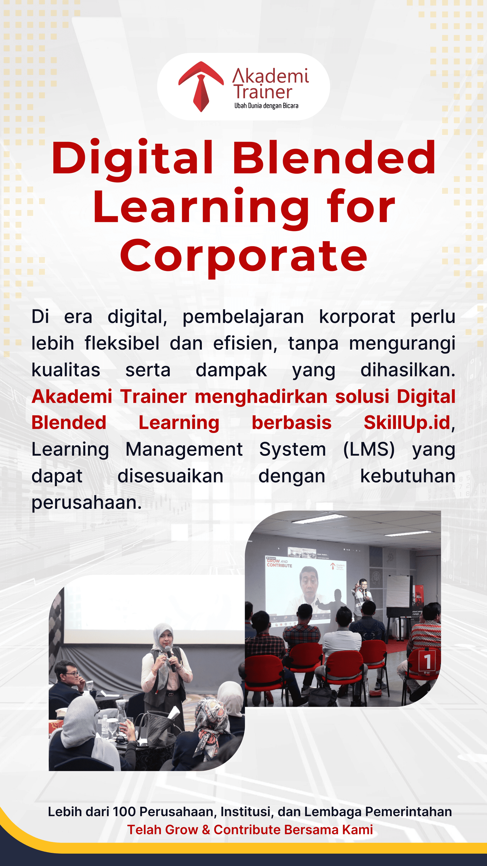 Digital Blended Learning for Corporate - Akademi Trainer